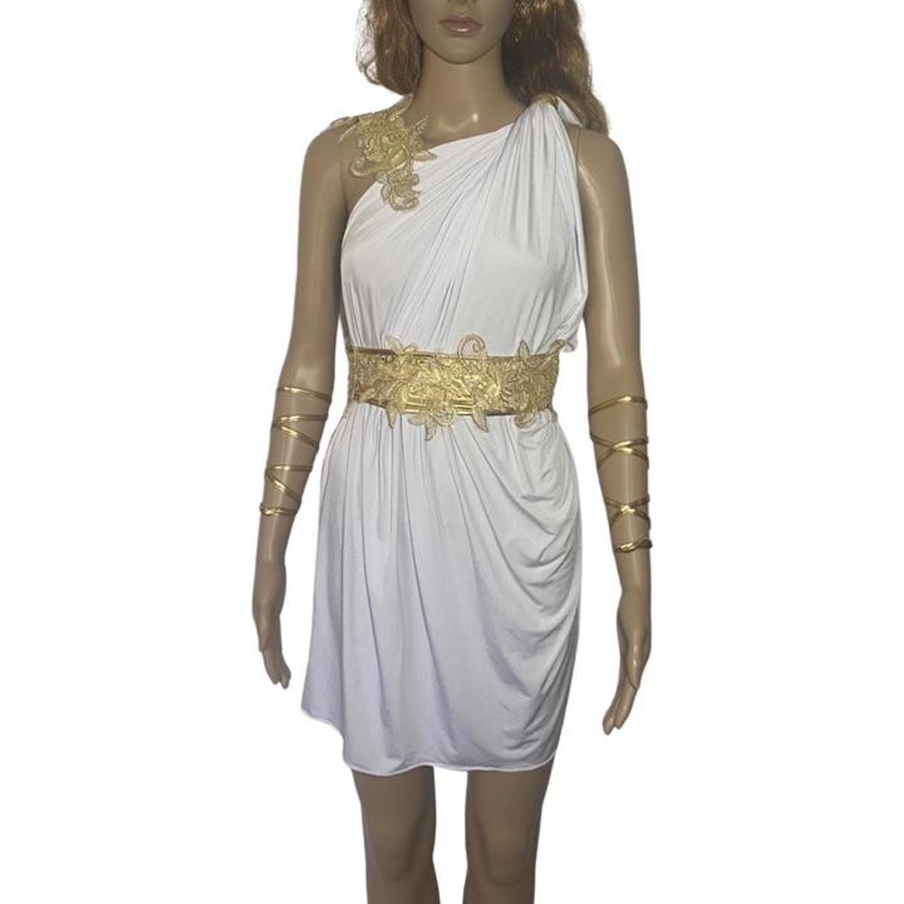 - Greek goddess toga . Toga is made of soft spandex... - Depop