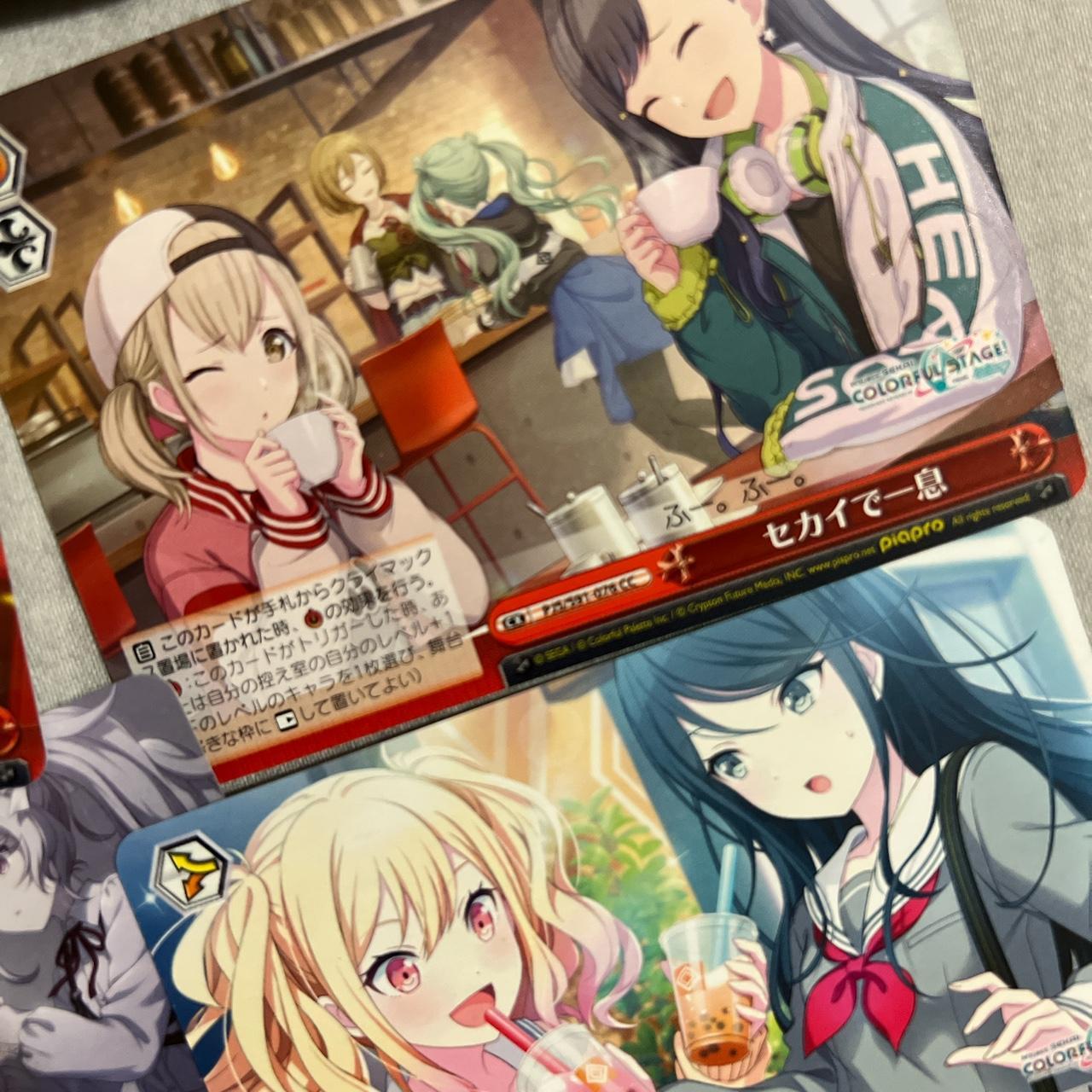 Project Sekai Weiss Schwarz Cards $3 each or for all... - Depop