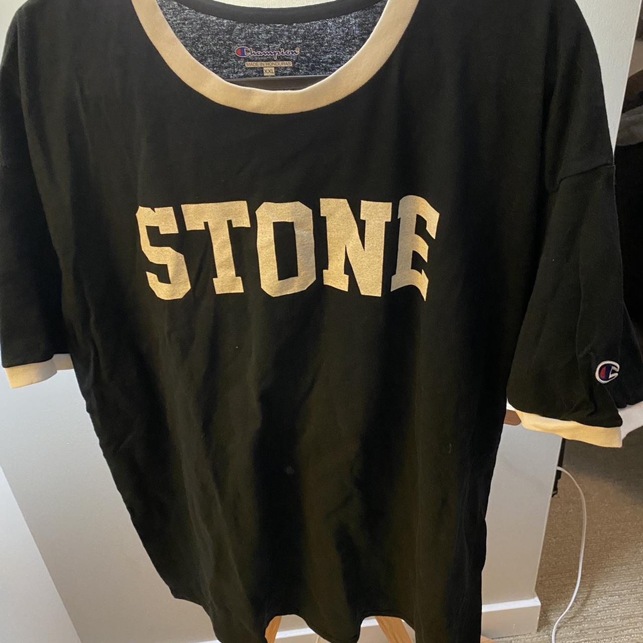 Stone - Ringer XXL Obviously band has been... - Depop