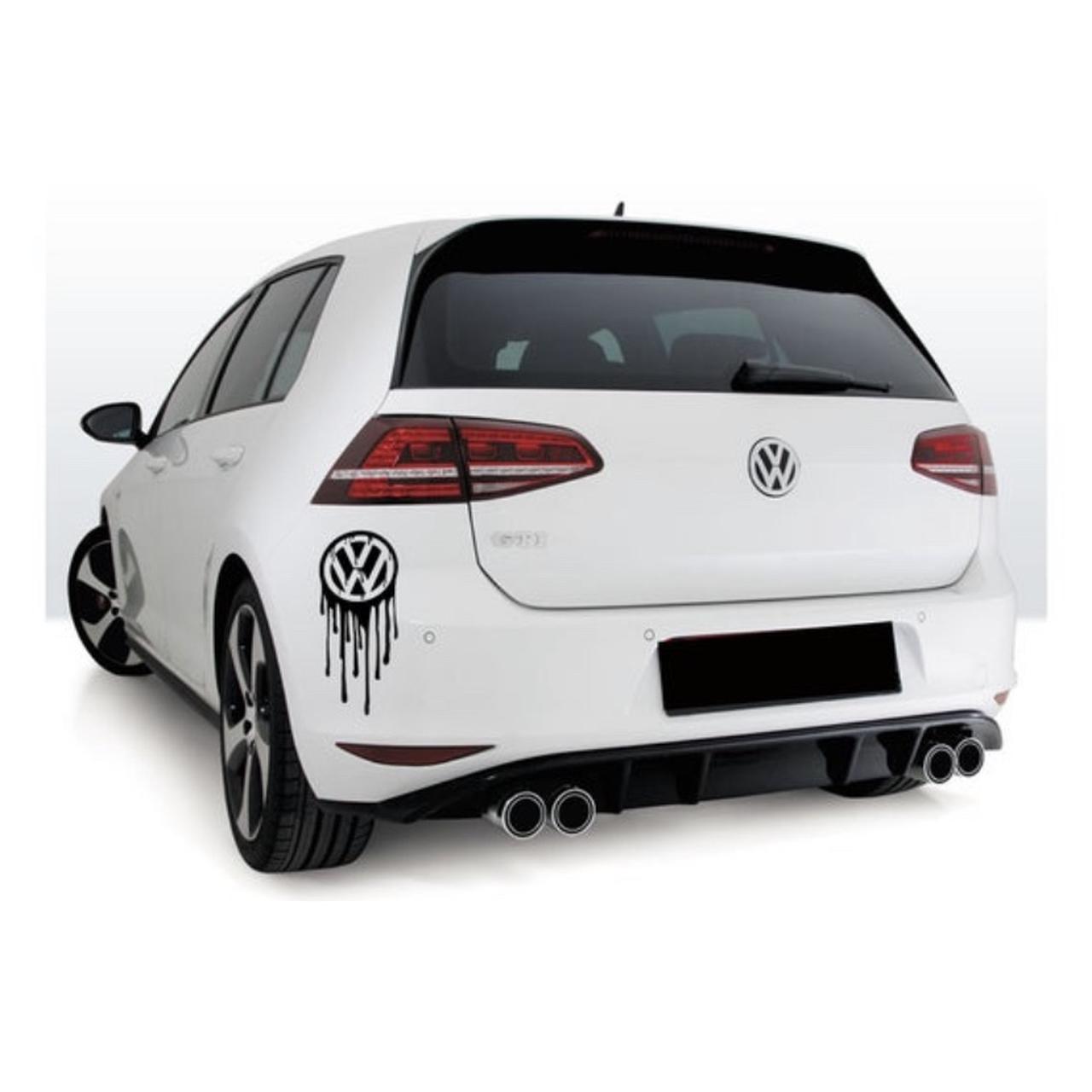 VW dripping logo. Available in various sizes and... - Depop