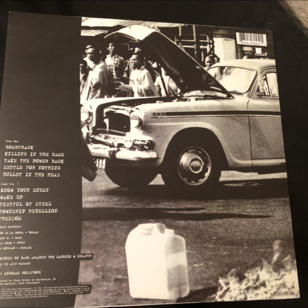 Rage Against The Machine - Self Titled LP Excellent... - Depop