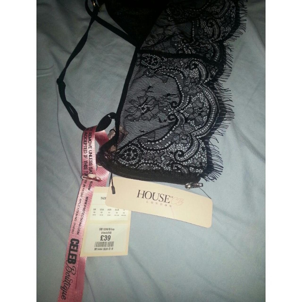 Gorgeous House of CB Lace Harness bralet XS size 6/8... - Depop