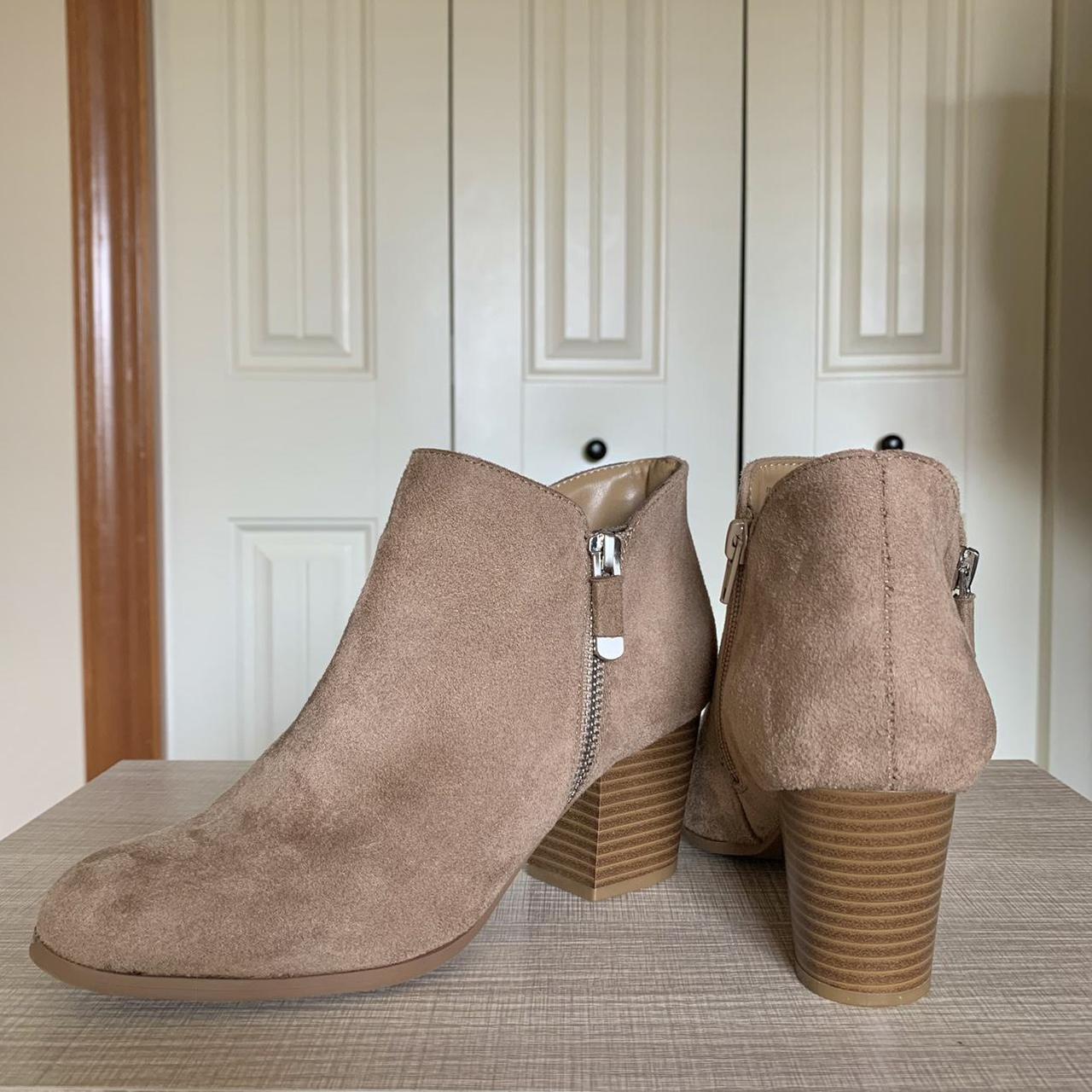 Soft ankle booties. 1-2 inch heel. Size 6. In very... - Depop