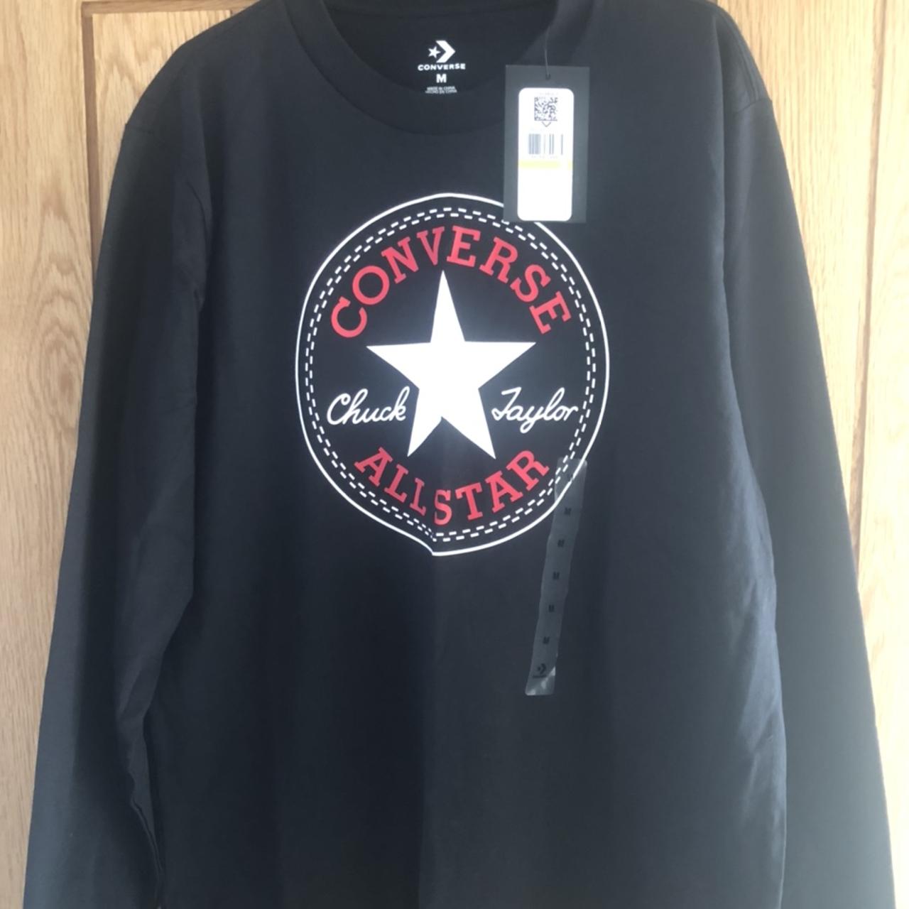 Converse loge sleeve New with tags Men’s... - Depop