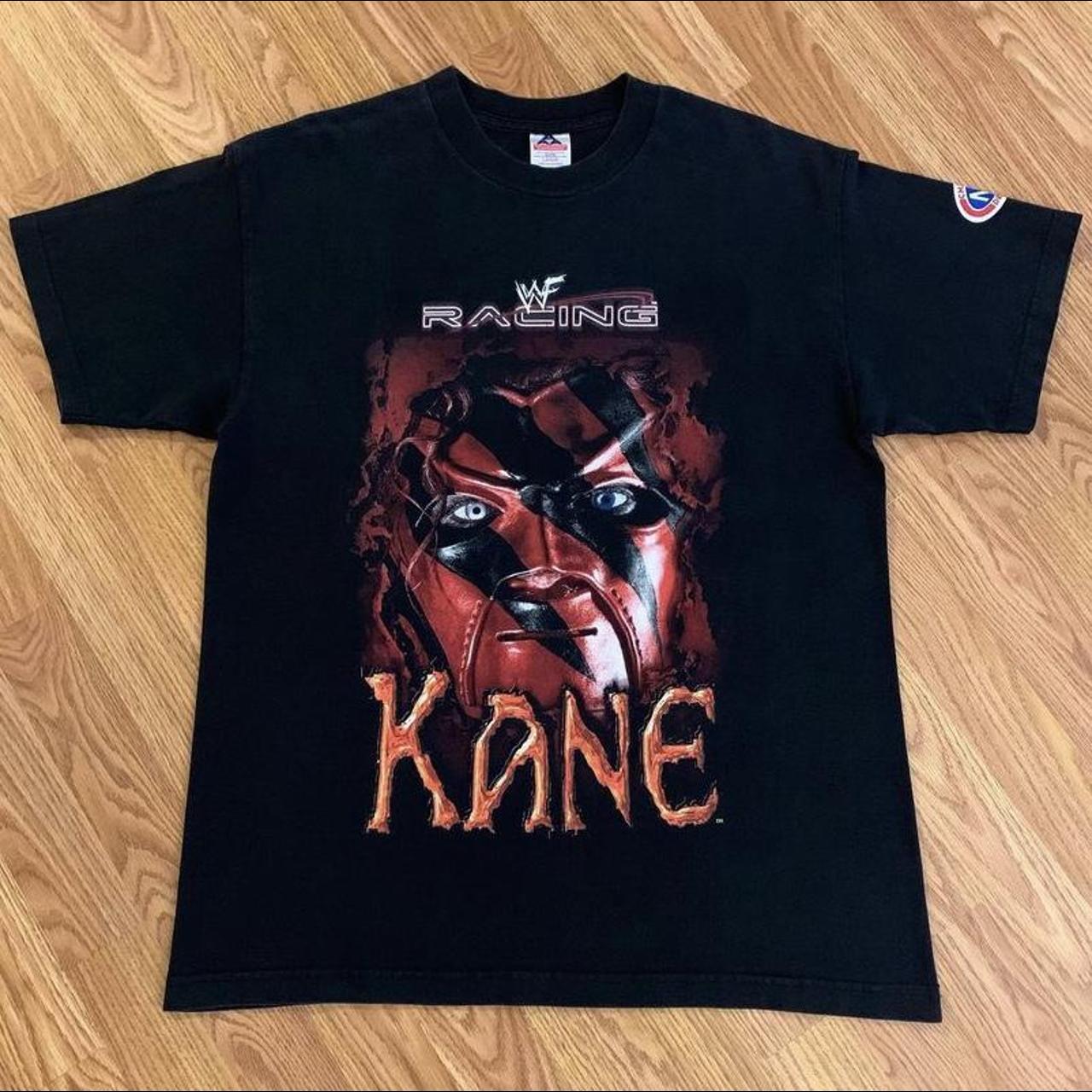 Vintage WWF T-shirt 2000 WWF Kane NHRA Drag... - Depop