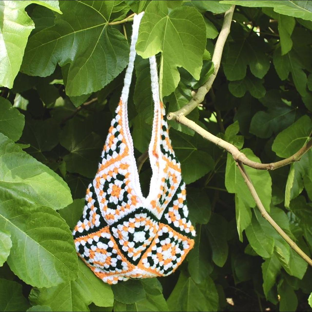 ﾟ･ crochet tote bags ･ﾟ Handmade crochet... - Depop