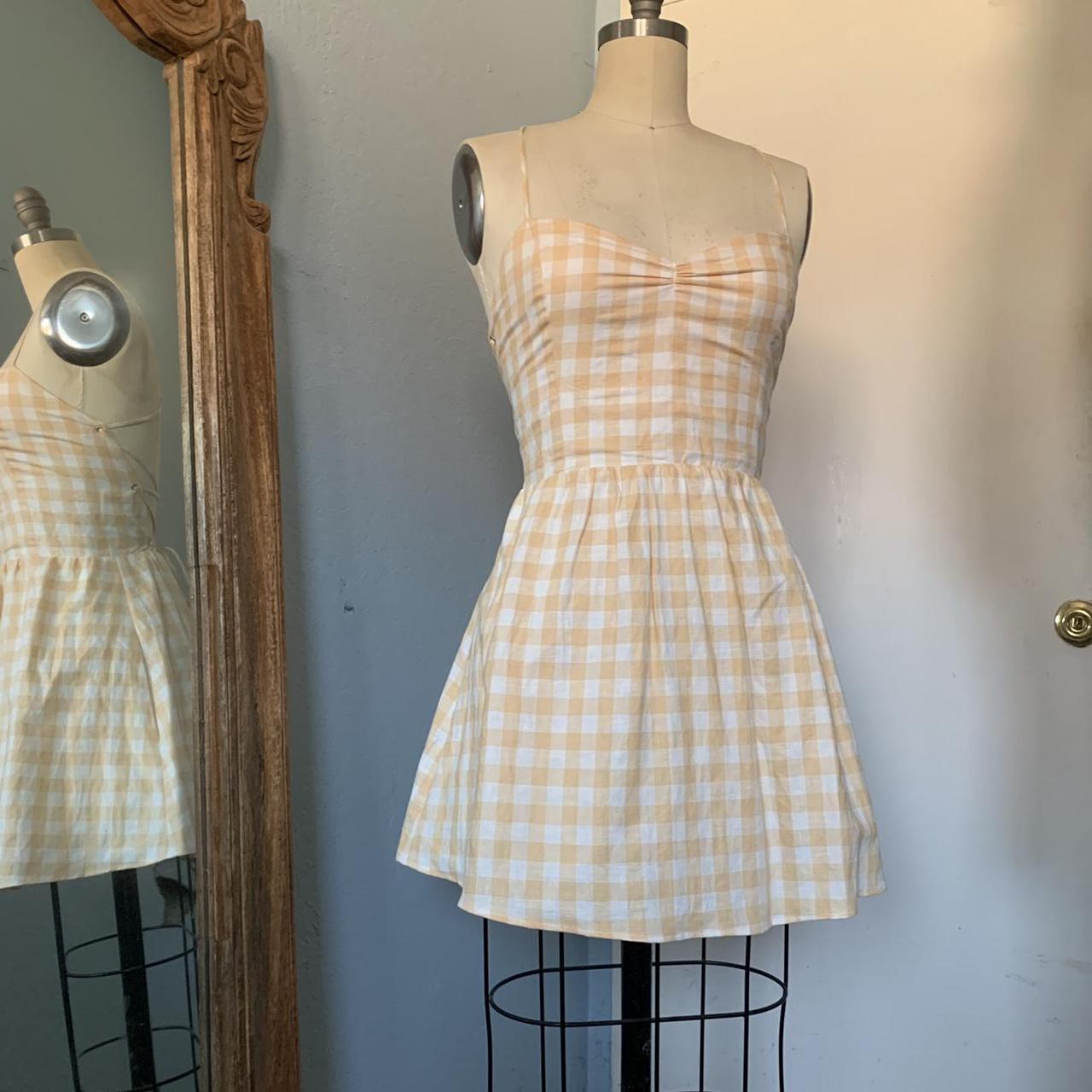 Reformation Pepper dress. Cute cross back lace... - Depop