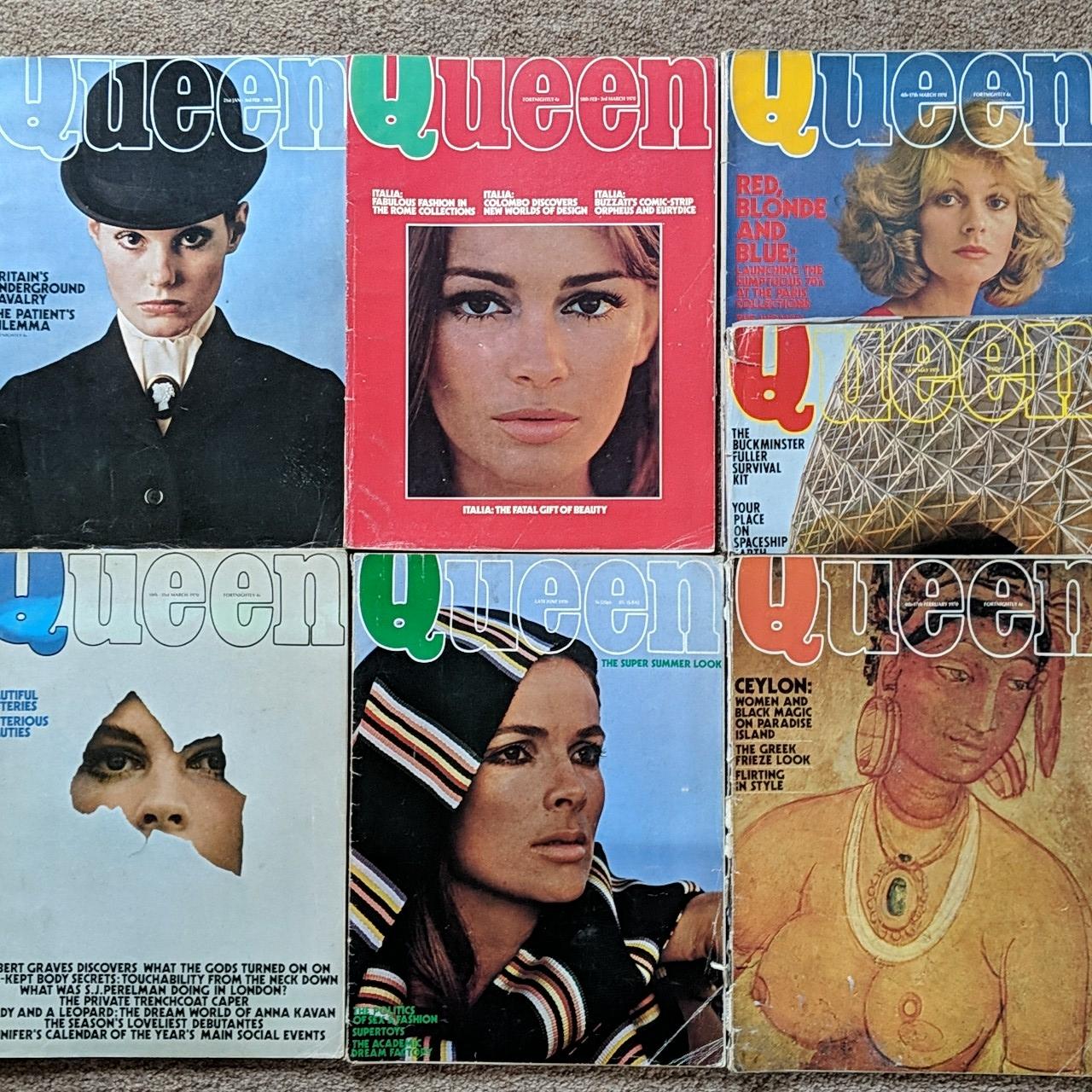 Queen Magazine bundle of 7 all from 1970 A vintage... - Depop