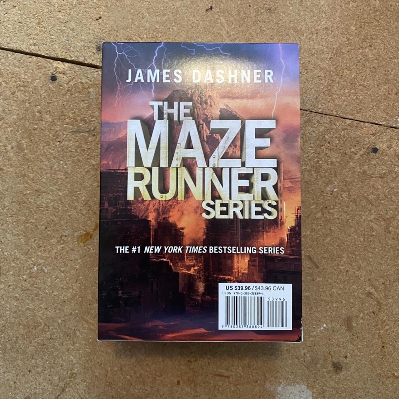 the maze runner series complete box set by james... - Depop
