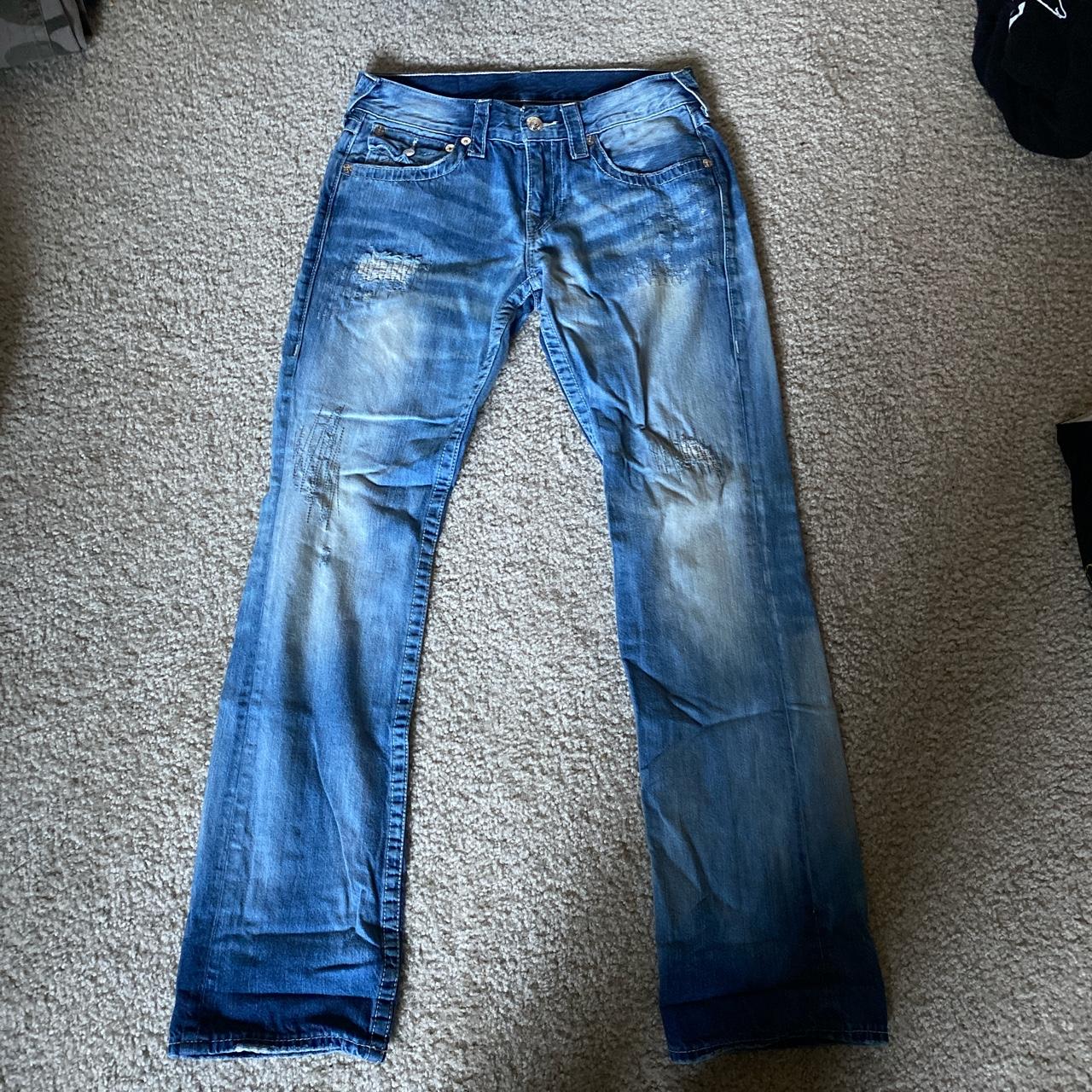 True religion jeans, barely worn #jeans #vintage... - Depop