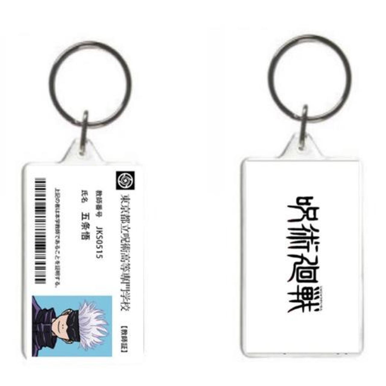 Jujutsu Kaisen Id Cards It’s a hand made keychain... - Depop