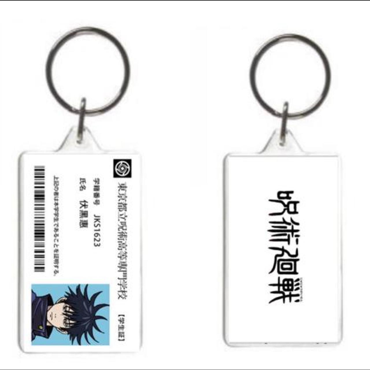 Jujutsu Kaisen Id Cards It’s a hand made keychain... - Depop
