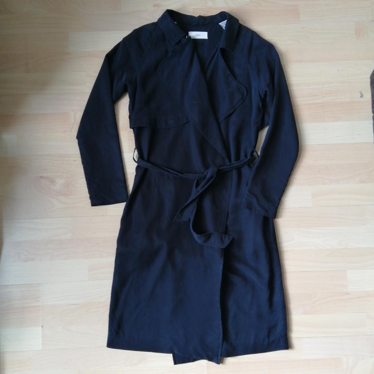 A beautiful spring trench coat. 100% tencel.... - Depop