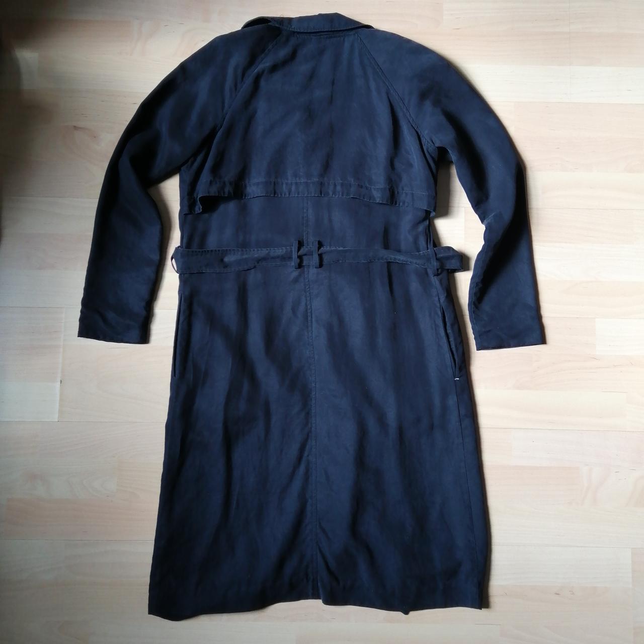 A beautiful spring trench coat. 100% tencel.... - Depop