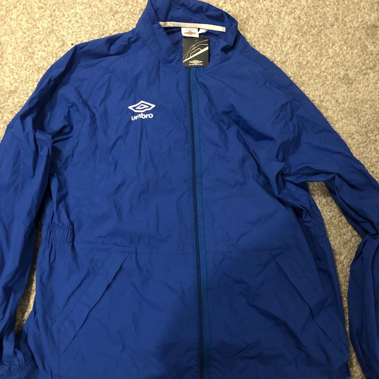 Mens Umbro Royal Blue Track Jacket Size - XX... - Depop
