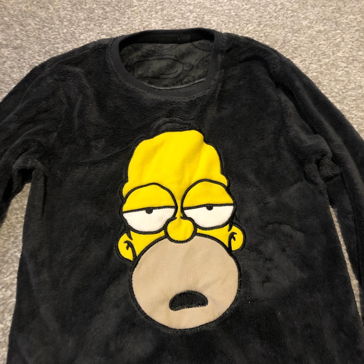 Mens Simpsons Homer Simpson Night Fur Jumper Size Depop