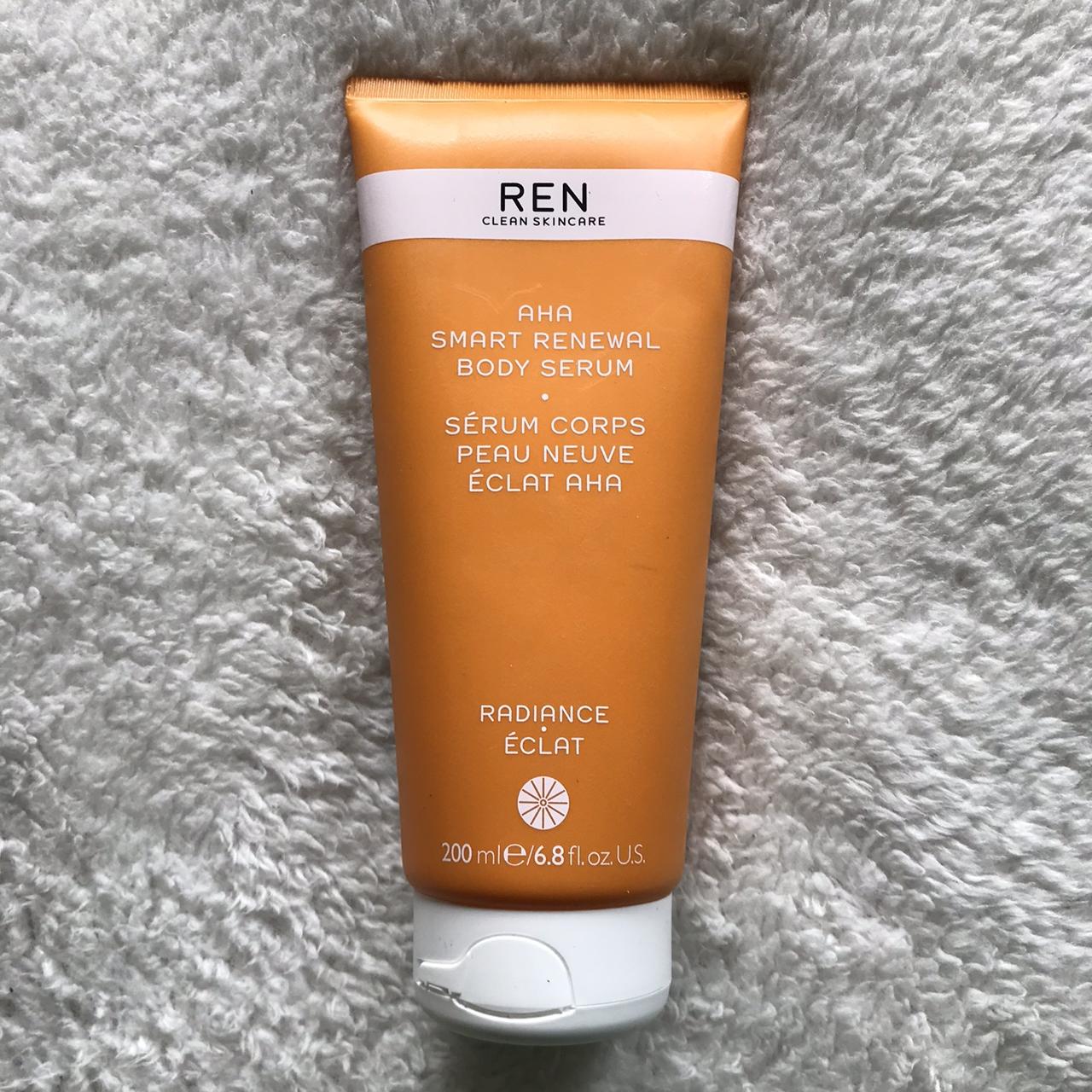 REN Clean Skincare AHA smart renewal body serum... - Depop