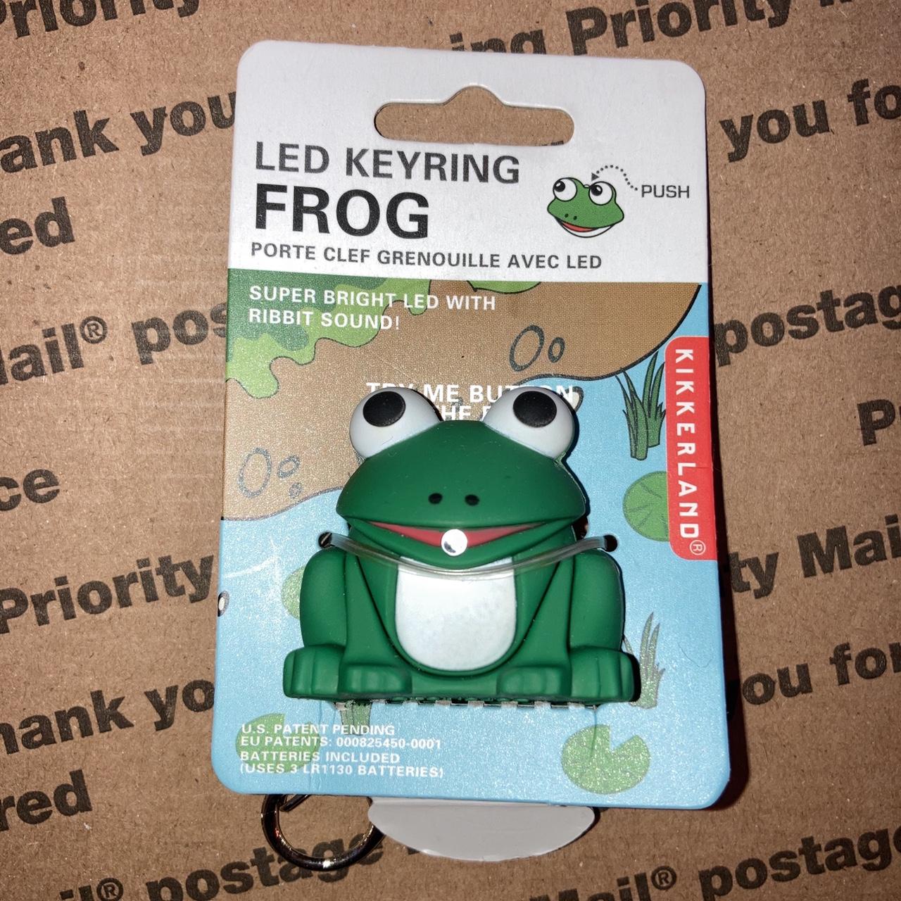 Frog LED flashlight keychain Bundle with 2 items or... - Depop