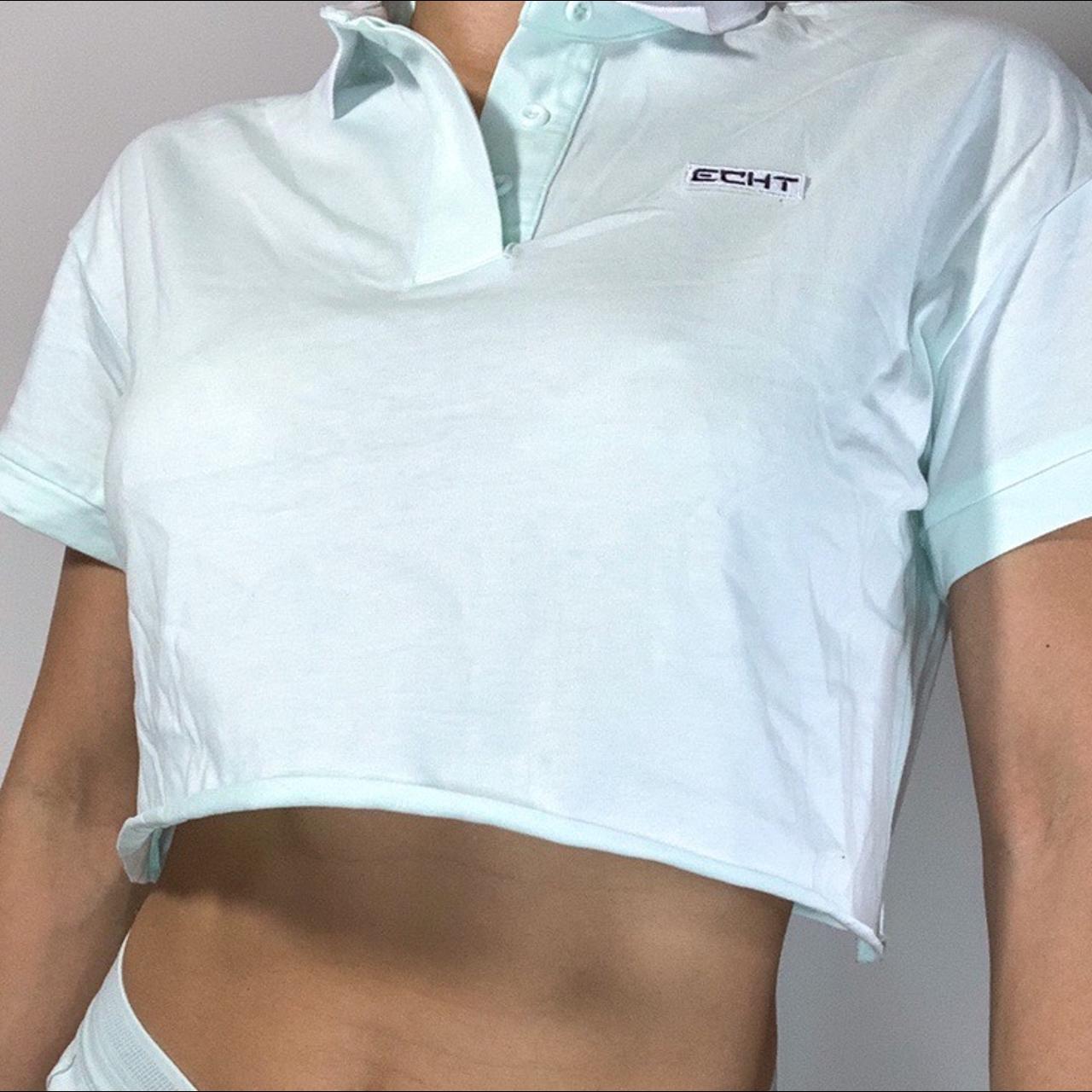 Gorgeous never worn oversized crop top in a soft... - Depop