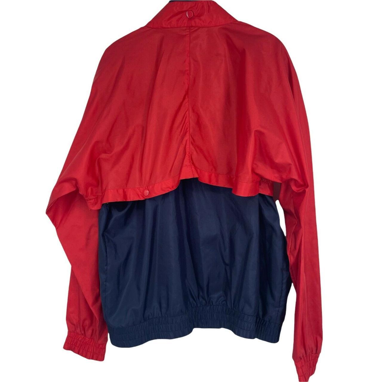 Prince Jacket Vintage Windbreaker Full Zipped Red... - Depop