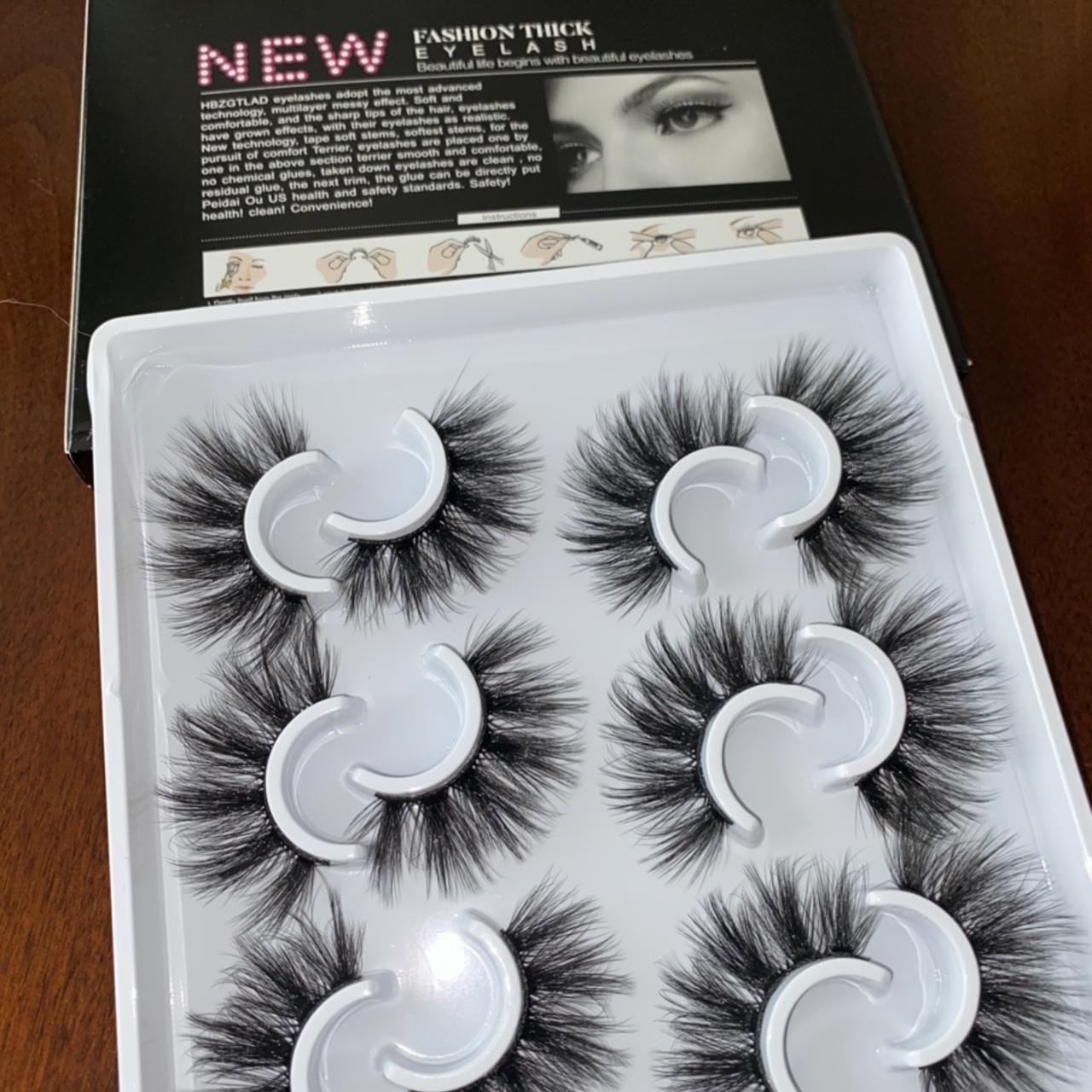 25mm 3D lashes 25mm 3D/5D lashes! , cruelty free... - Depop