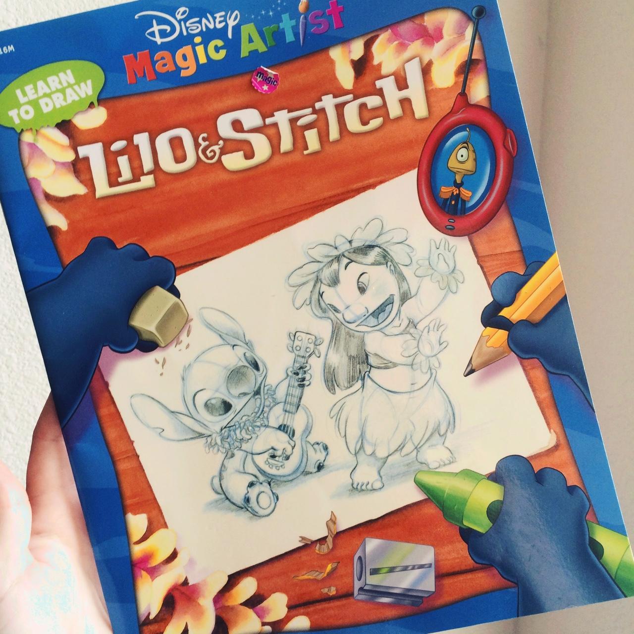 (LOWERED PRICE) How-to-Draw Lilo & Stich booklet... - Depop