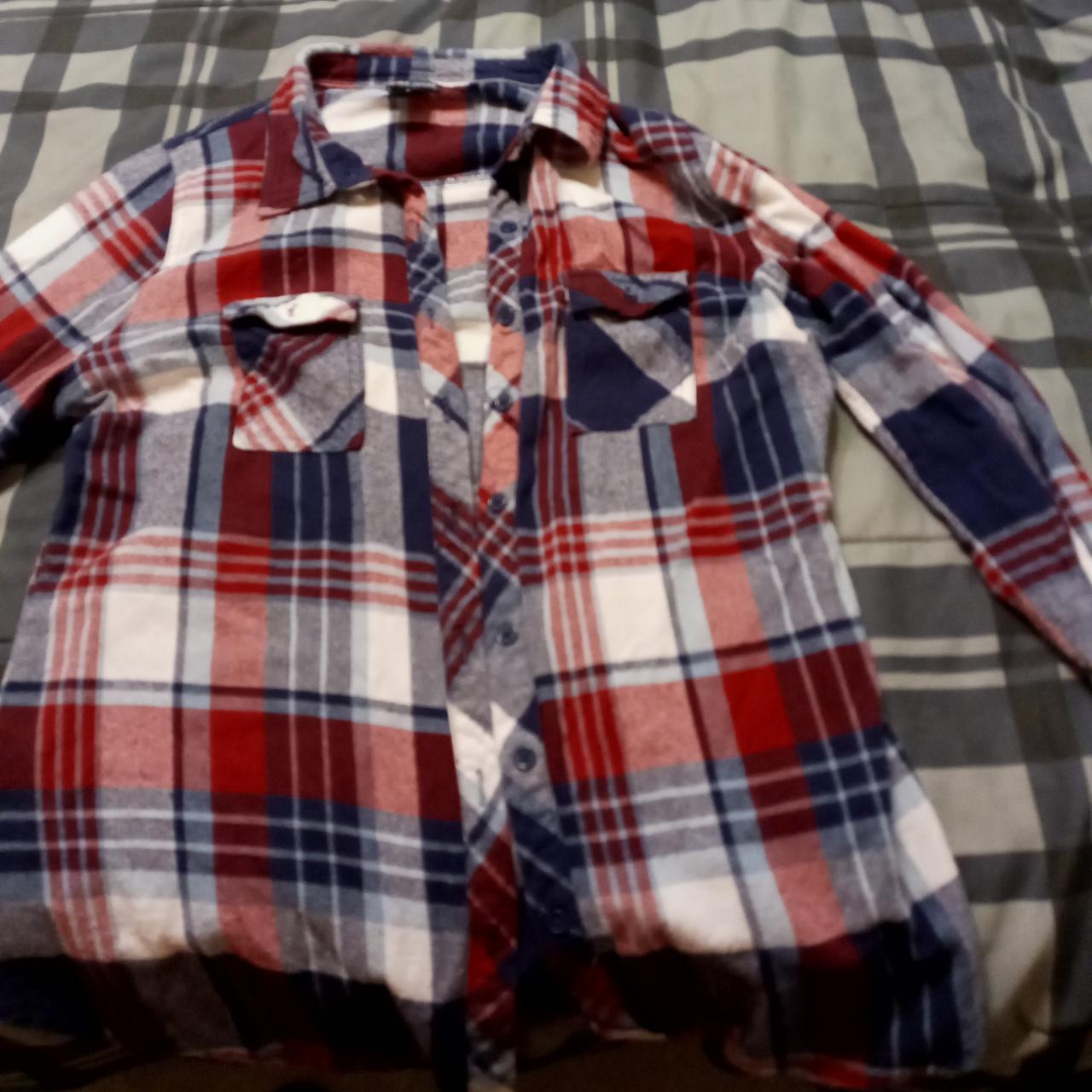 Red Flannel #flannel - Depop