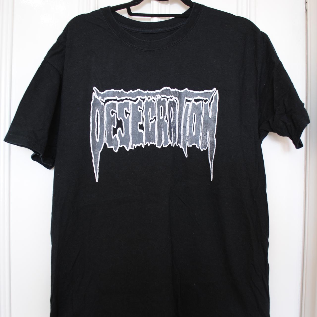Desecration band tshirt #metalmerch #doommetal... - Depop