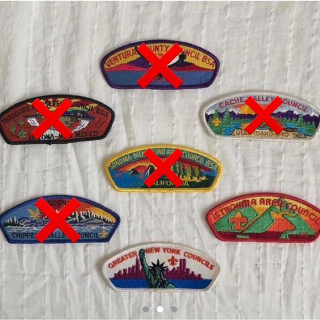 Large vintage 80s BSA council patches Rep your... - Depop