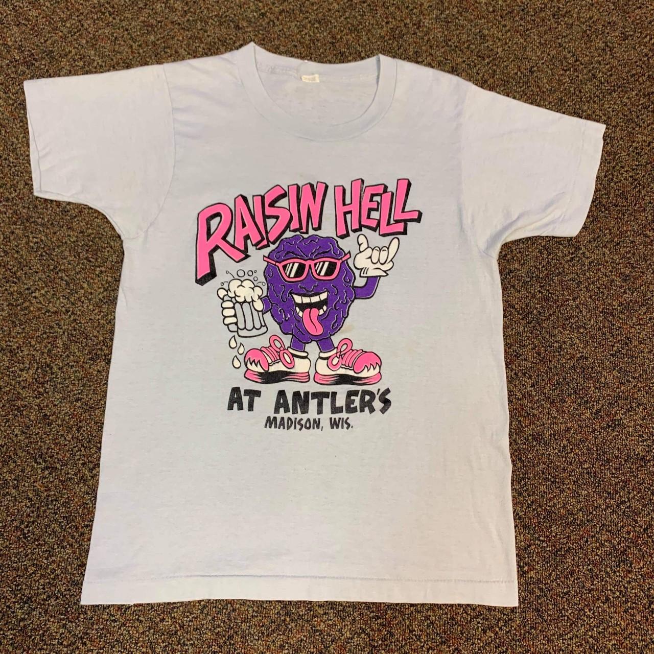 Vintage 80's California Raisins "Raisin Hell at... - Depop