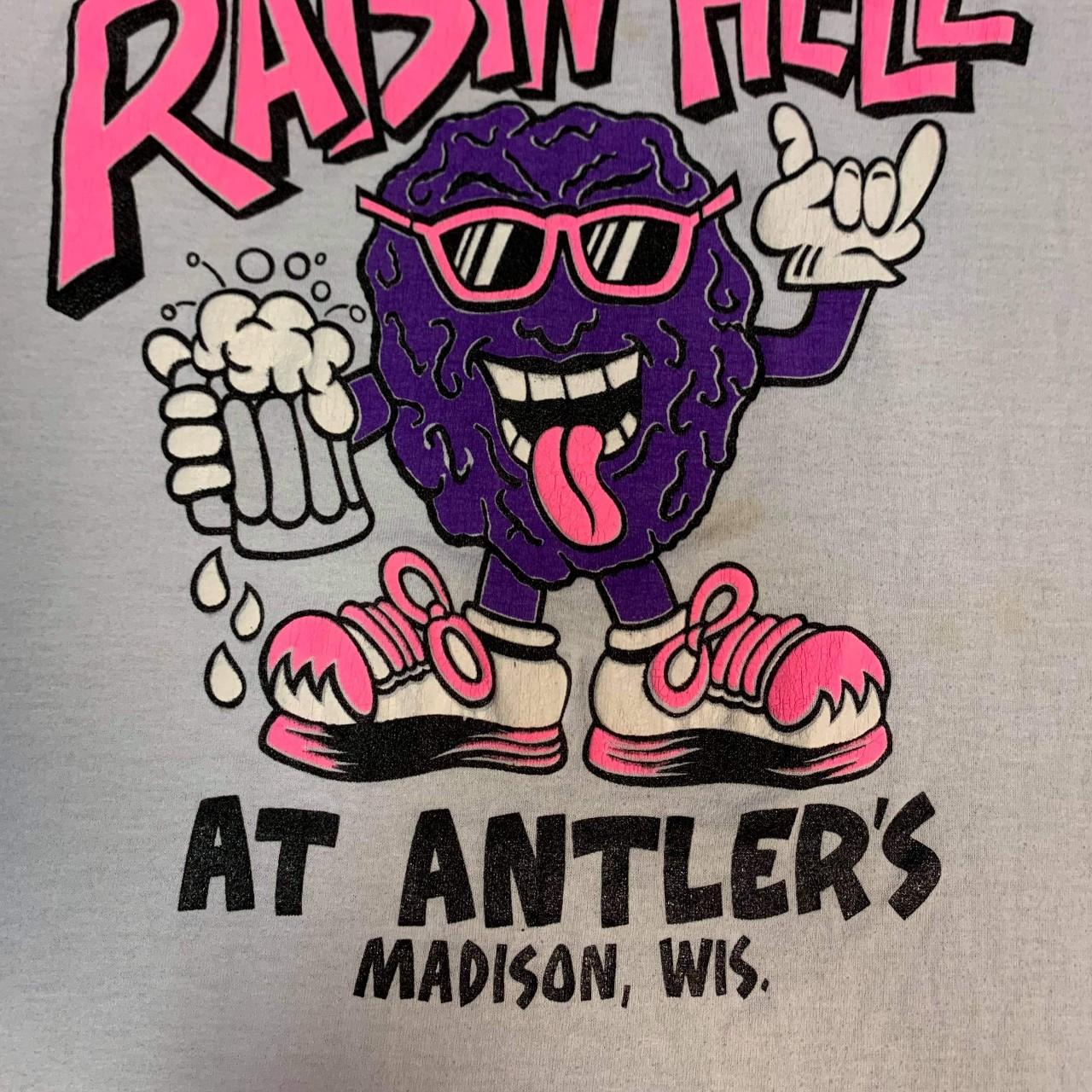 Vintage 80's California Raisins "Raisin Hell at... - Depop