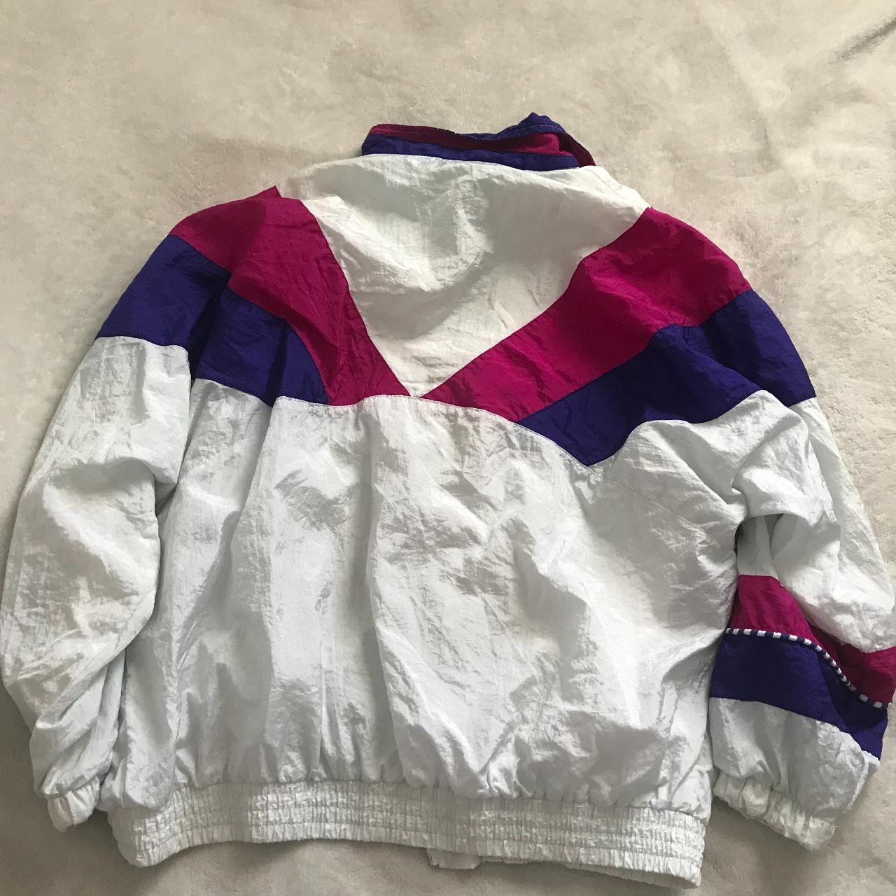 Retro 90s Arcade Vibe Fall Wear Windbreaker Jacket -... - Depop