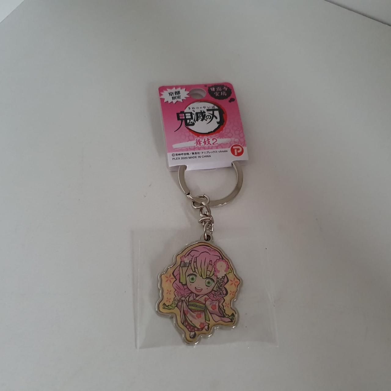 demon slayer - keychain MITSURI KANROJI condition... - Depop