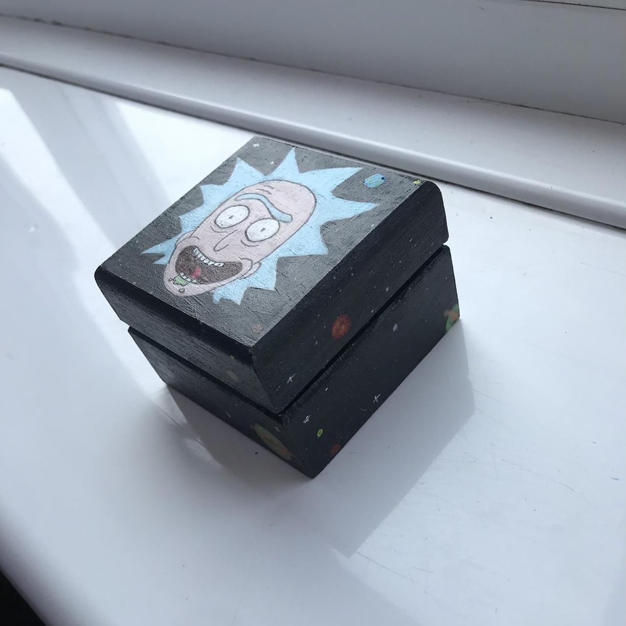 Rick Wood Storage Box || Jewellery Holder This is a... - Depop