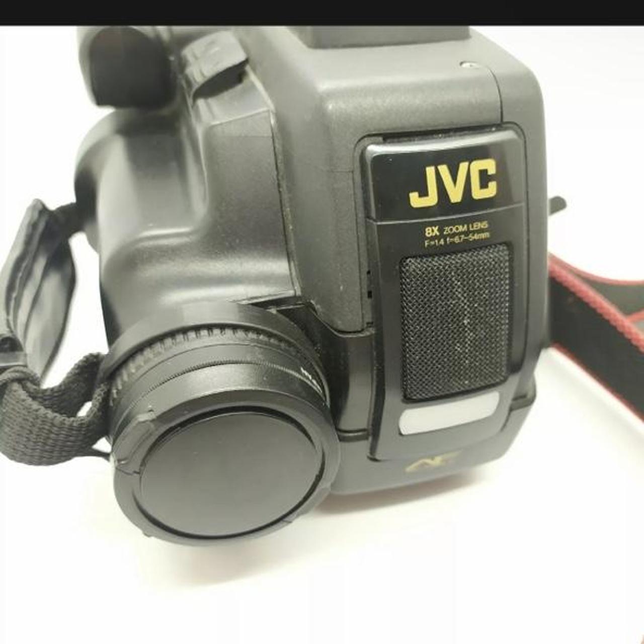 JVC GR-AX5 VHSC Compact Camcorder Video Camera - 8x... - Depop