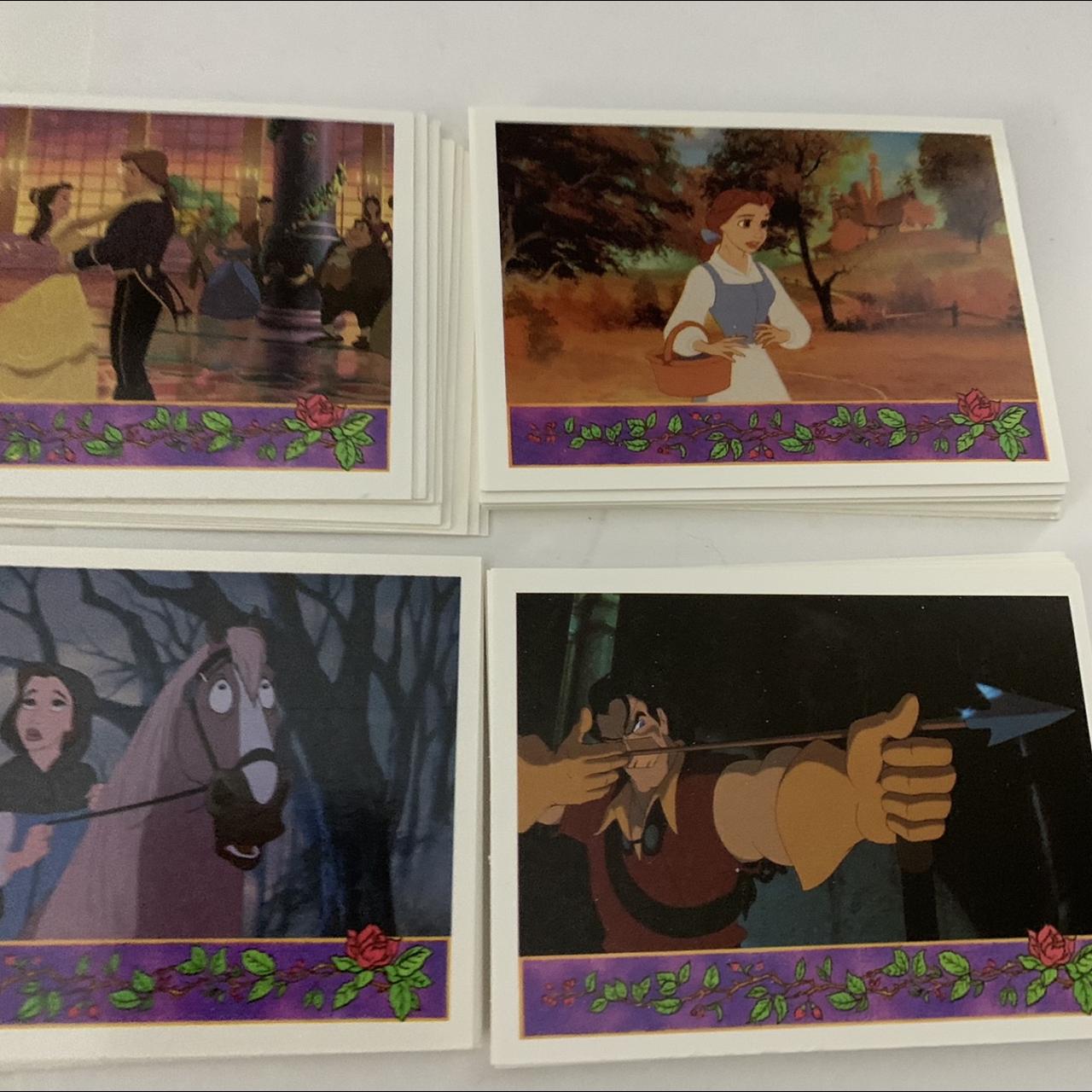 Disney BEAUTY AND THE BEAST Trading Cards 1992 Upper... - Depop