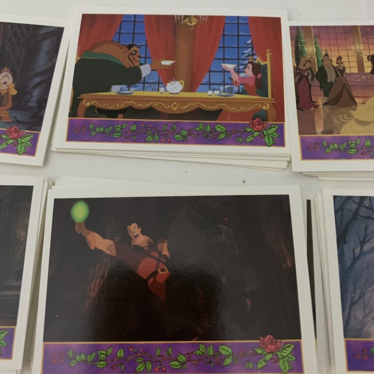 Disney BEAUTY AND THE BEAST Trading Cards 1992 Upper... - Depop