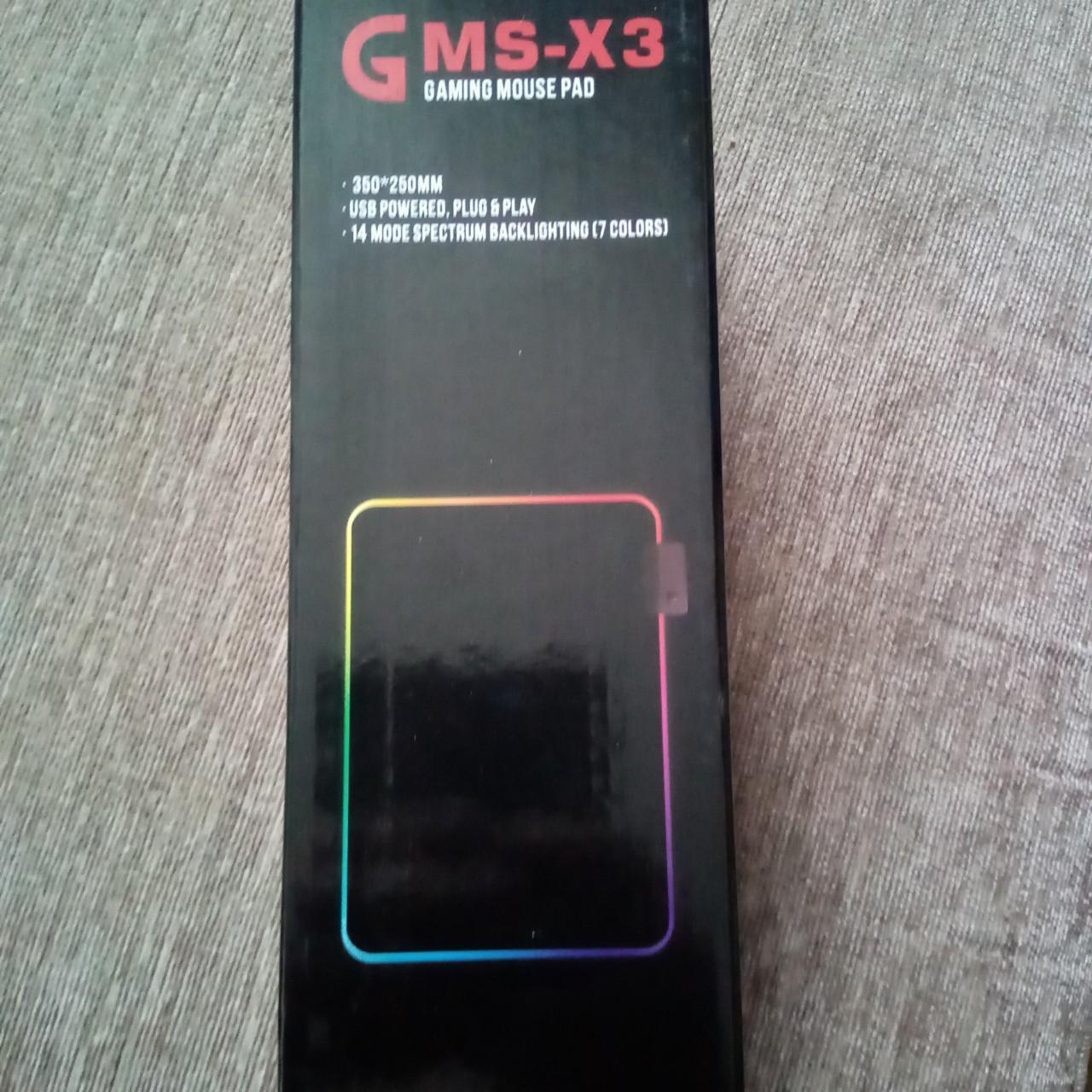 Light up RGB USB mouse mat. Perfect for games or... - Depop