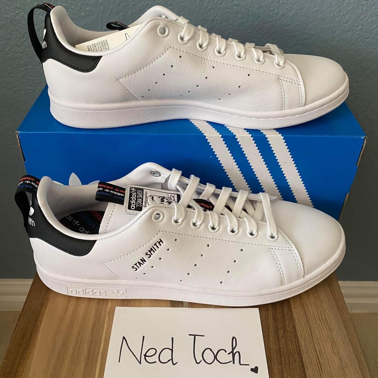 Adidas Stan Smith Men’s Shoes Size 12 Classic White... - Depop