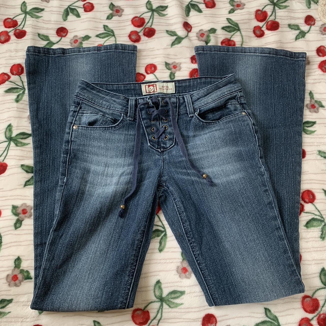 Low Rise Flared Jeans Lei Jeans Great Condition Depop