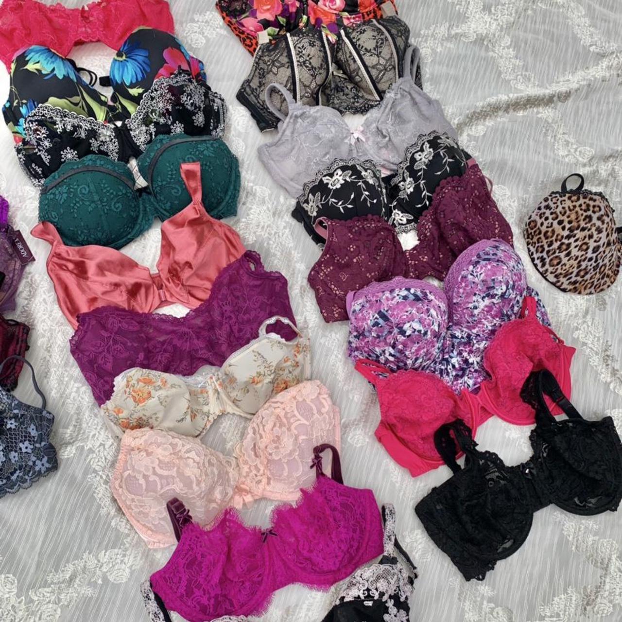 All size D bras . Left side is 32Ds 2nd to left is... | Depop
