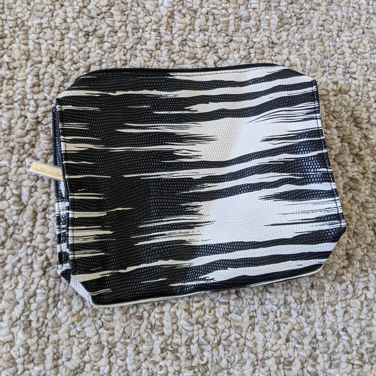 Estee Lauder Zebra Pattern Makeup/Cosmetics Travel... - Depop