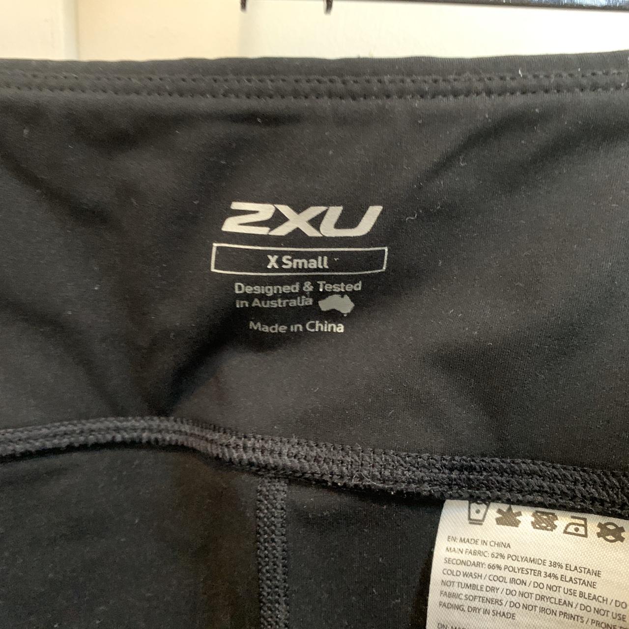 2XU black, full length compression tights Mesh... - Depop