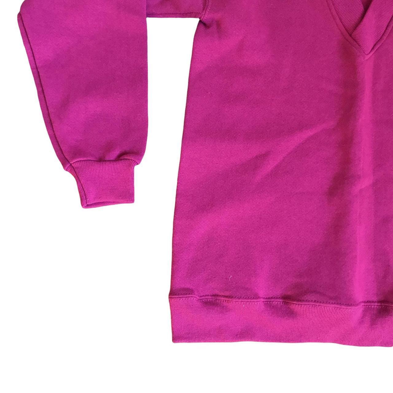 1990s VTG LEE Heavyweight Cotton Blend Deep V-neck... - Depop