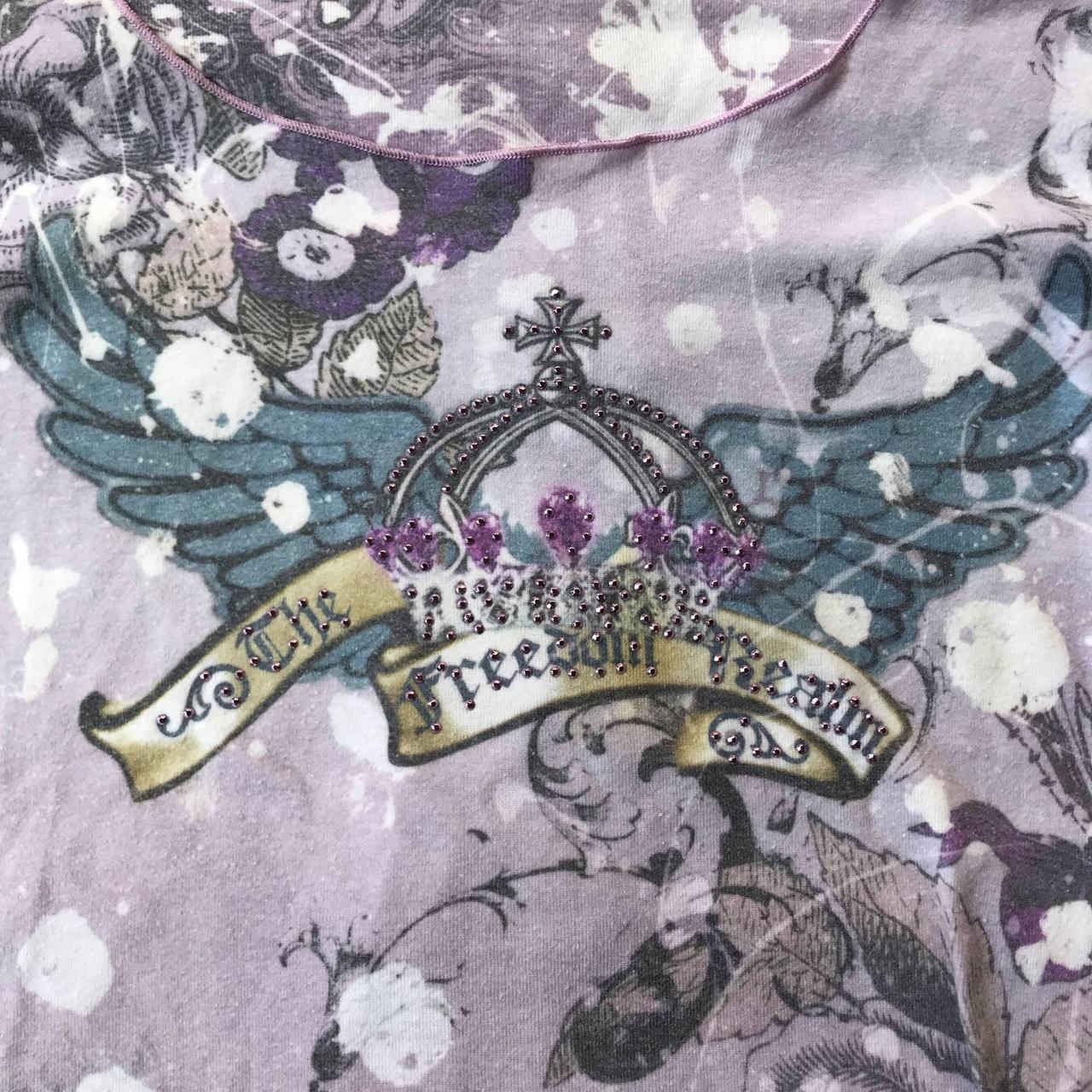 y2k VTG xcit u.s.a. Fairygrunge Lavender Purple The... - Depop