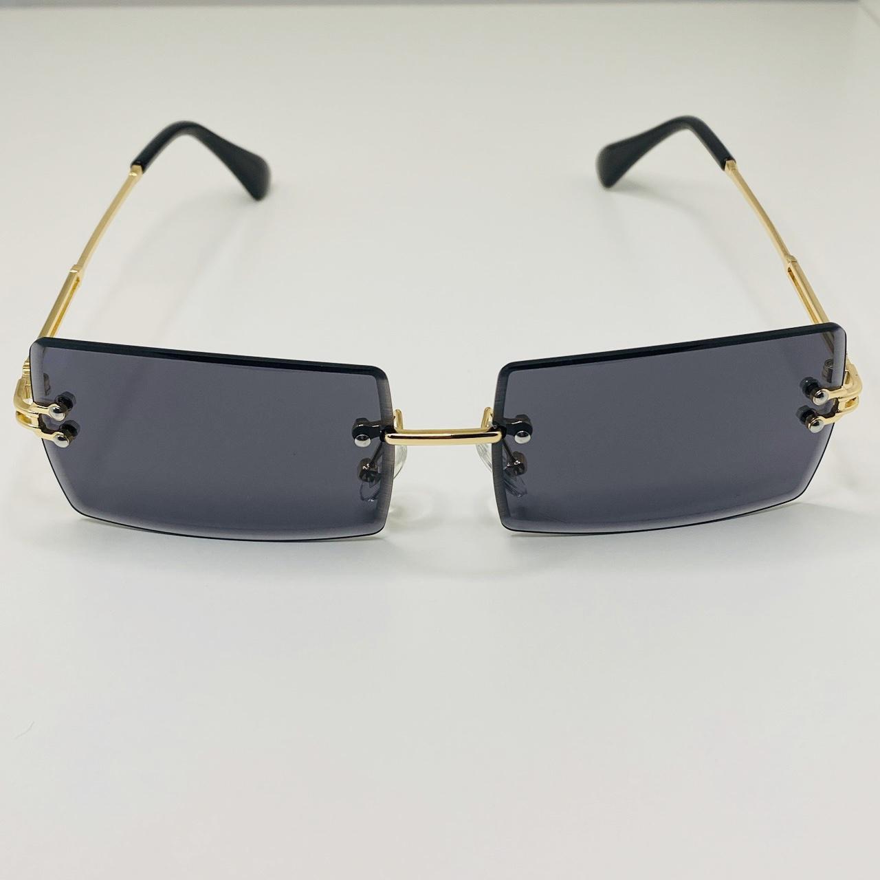 Premium Rimless Rectangle Sunglasses🕶 The ultimate... | Depop