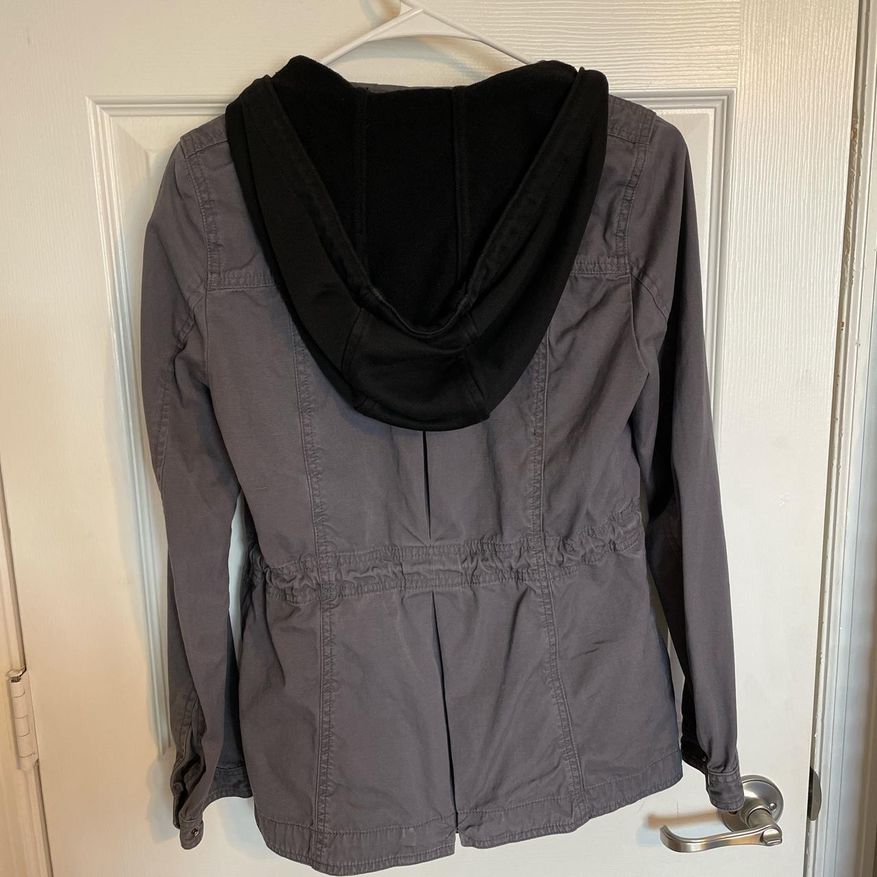 Depop payments only ♡ Dark grey utility jacket. Had... - Depop