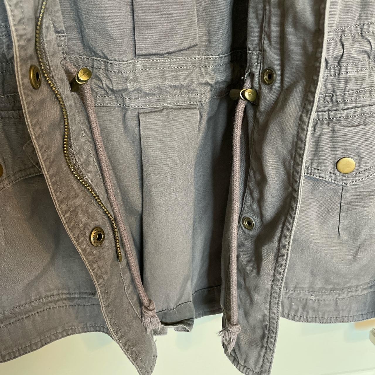 Depop payments only ♡ Dark grey utility jacket. Had... - Depop