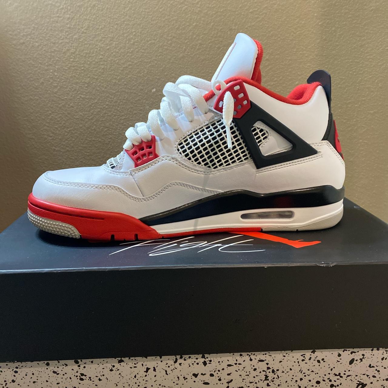 Jordan Fire red 4s #jordan #sneakers #drip #new #hype - Depop