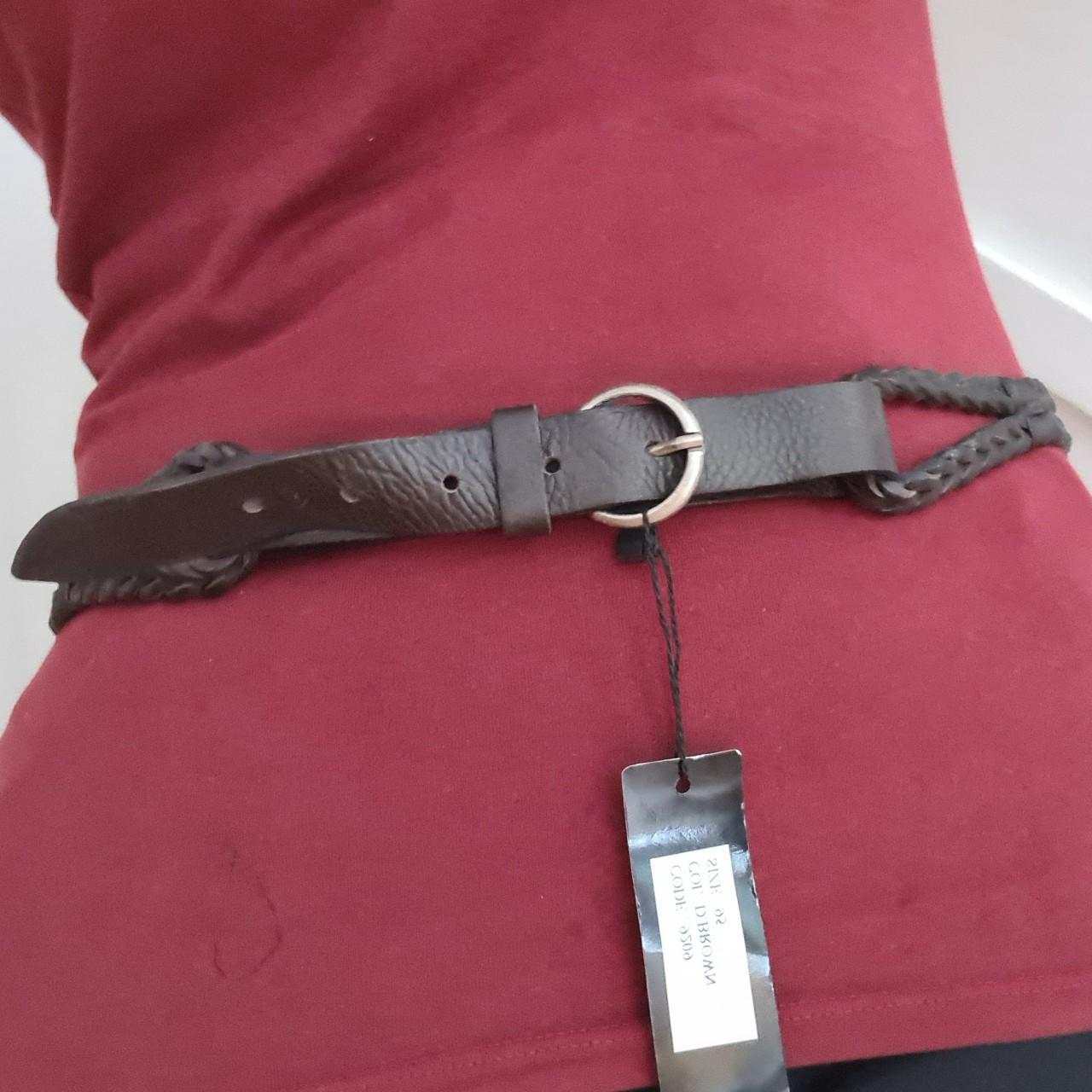 Premium Belts HANDMADE BELT Size 95 stamped on... - Depop